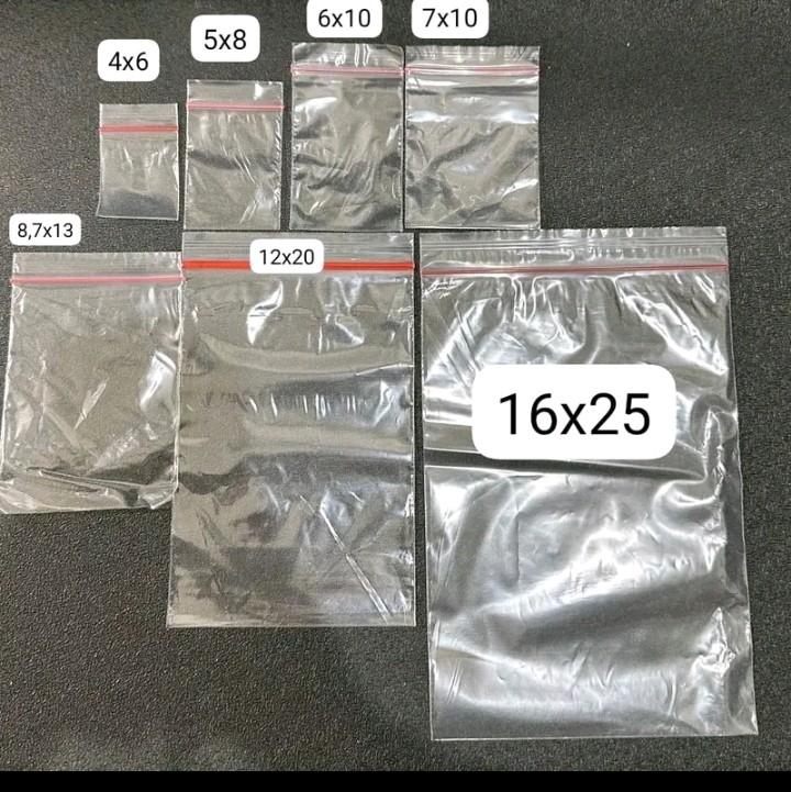 Plastik klip bening Zip Lock/Plastik Bening/plastik packaging/plastik ...