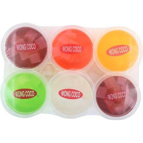 Wong Coco Cup Jelly with Nata De Coco Mixed 6pcs 120g - TikTok Shop ...