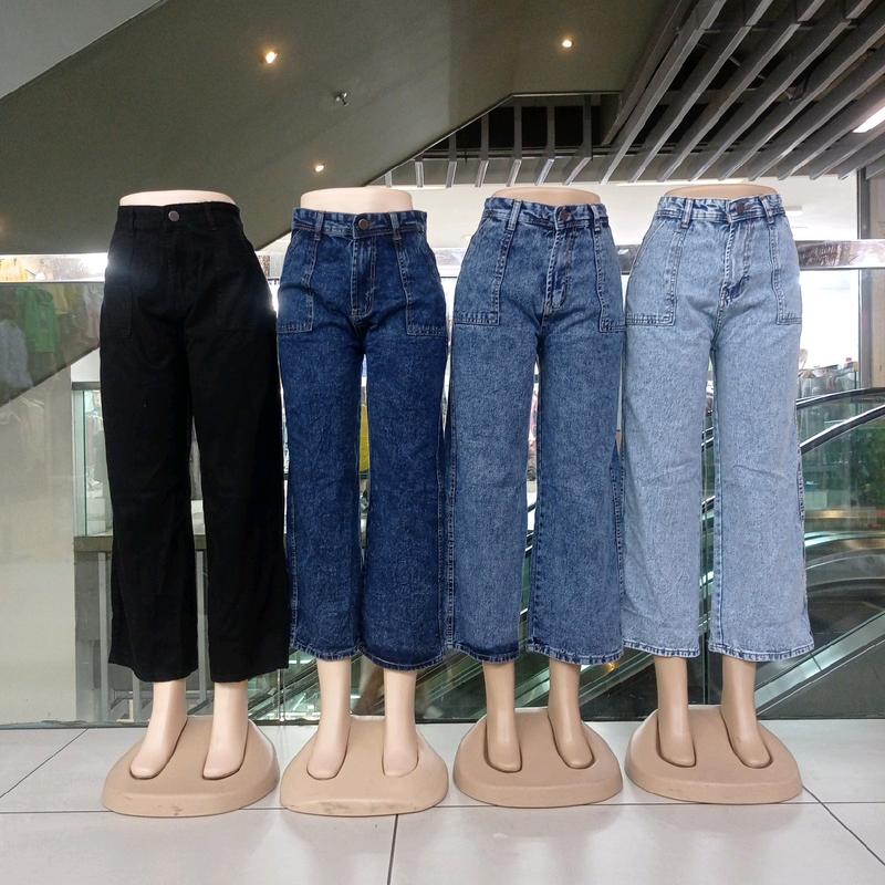 Ladies cargo palazo classic design Ready stock ledis high-quality ...