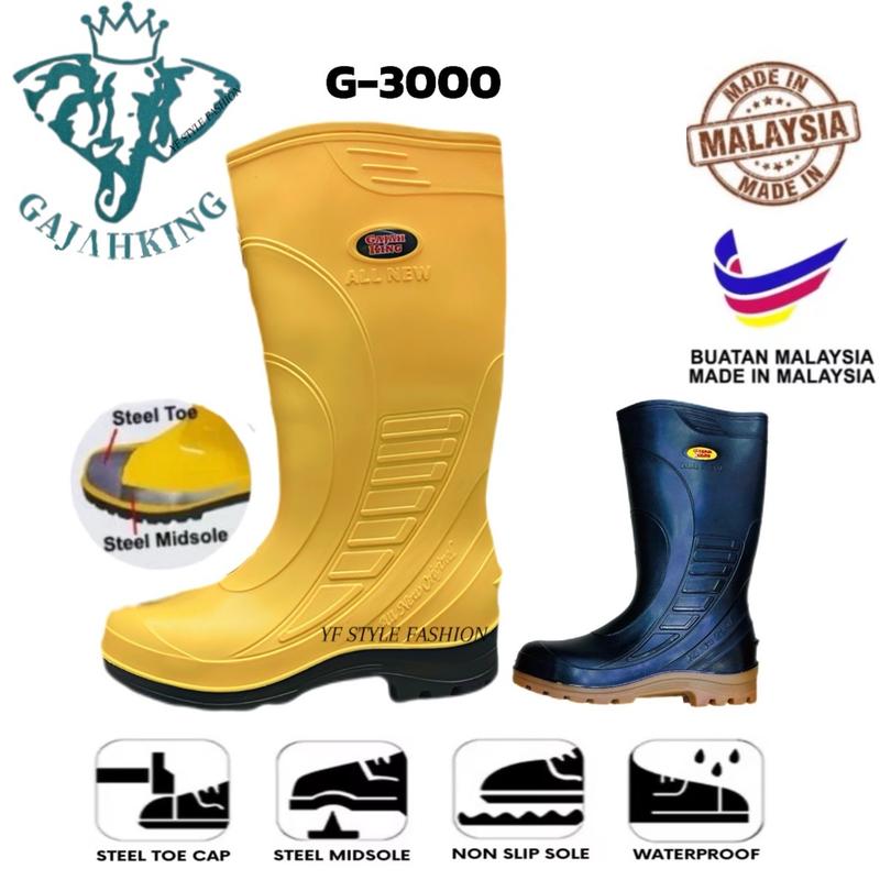 GAJAHKING Series G-3000 Rainboot Safety Shoe Kasut Getah Warna - TikTok ...