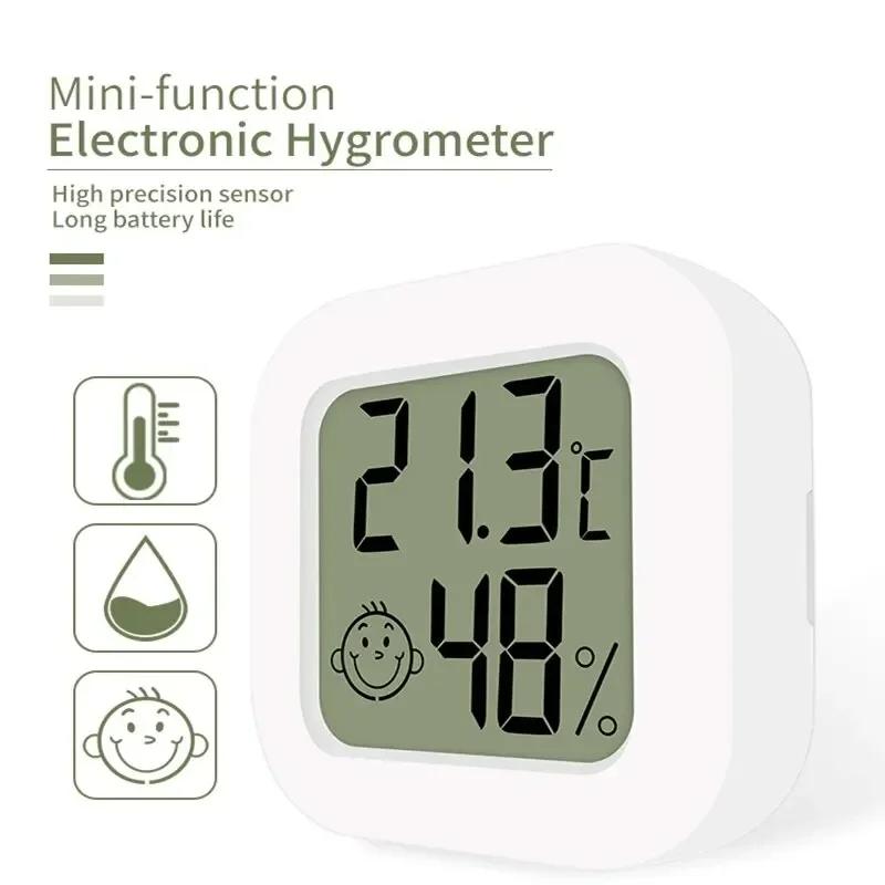Termometer Digital LCD, Saiz Mini, Higrometer, untuk Suhu dan ...
