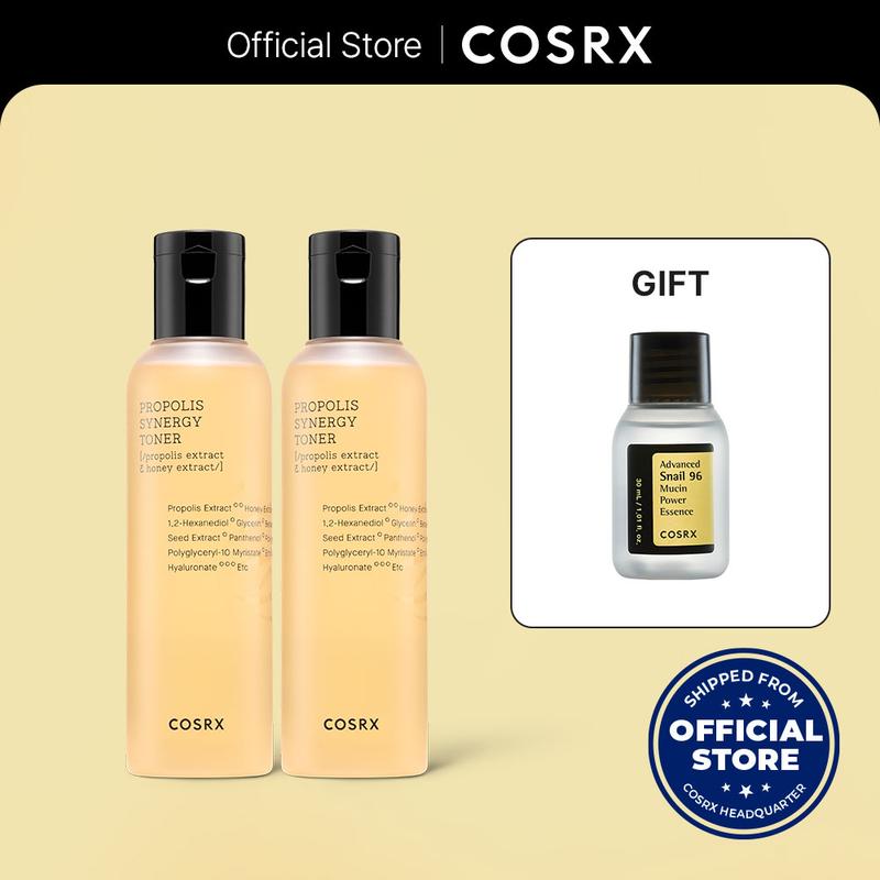 COSRX Propolis 2EA Set + [gift] Snail Mucin Essence 30ml Black - TikTok ...