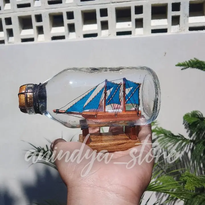 souvenir kapal botol cindramata hiasan meja Hadiah Pajangan - Shop ...