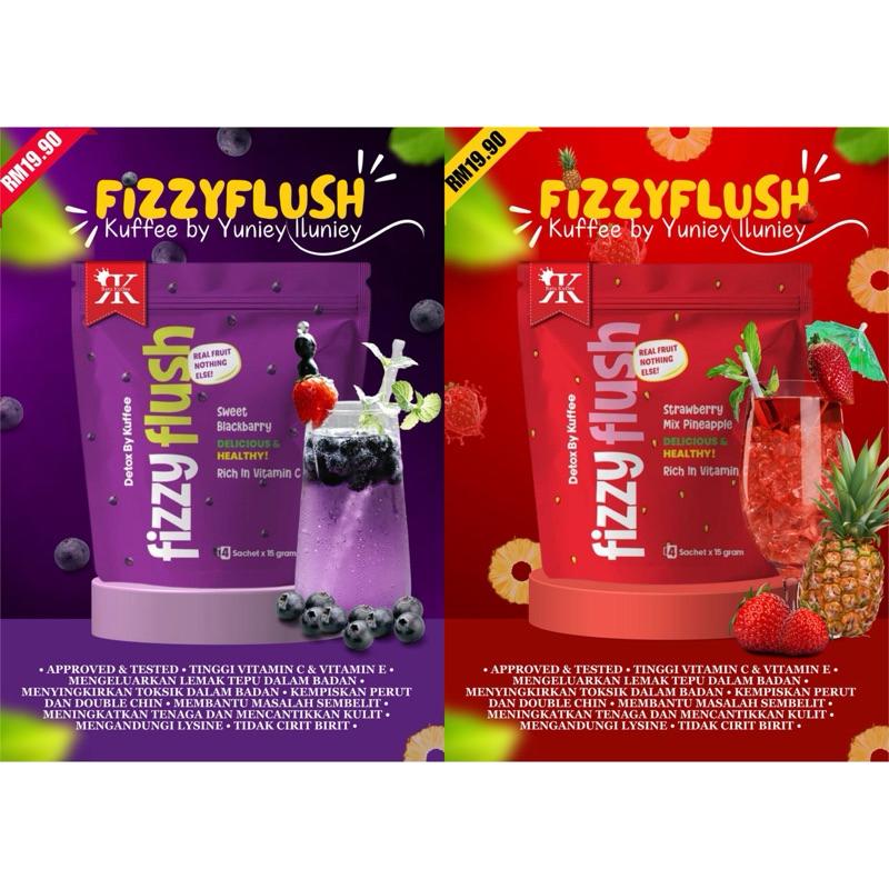 FIZZY FLUSH STRAWBERY BLACURENT PREMIX JUICE ( 4sachet ) - TikTok Shop ...