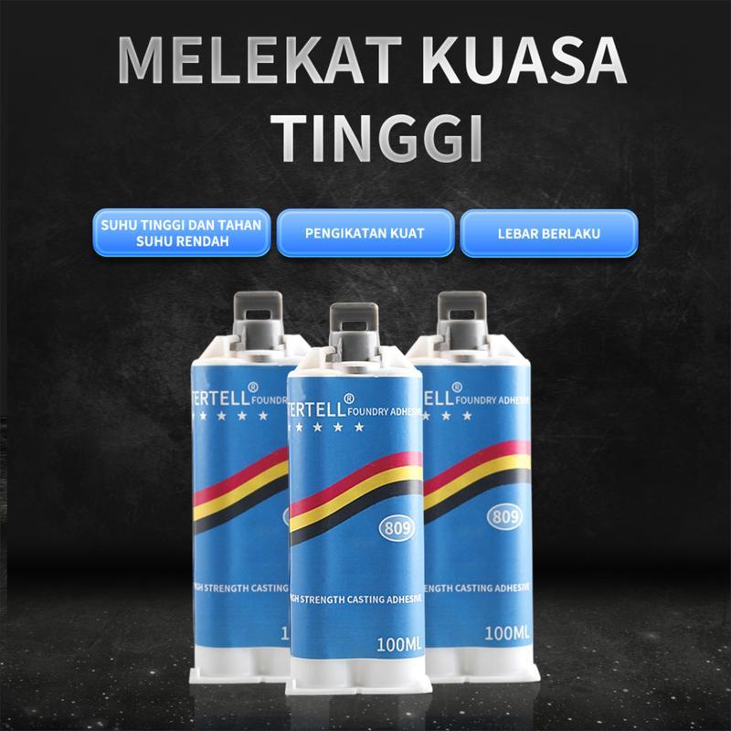 Gam AB tuangan, kuat, untuk kimpalan, logam, besi, simen, pengisian ...
