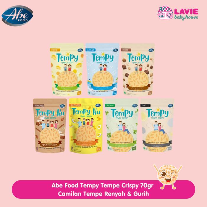 Jual Abe Food Tempy Tempe Crispy 70gr – Camilan Tempe Renyah & Gurih ...