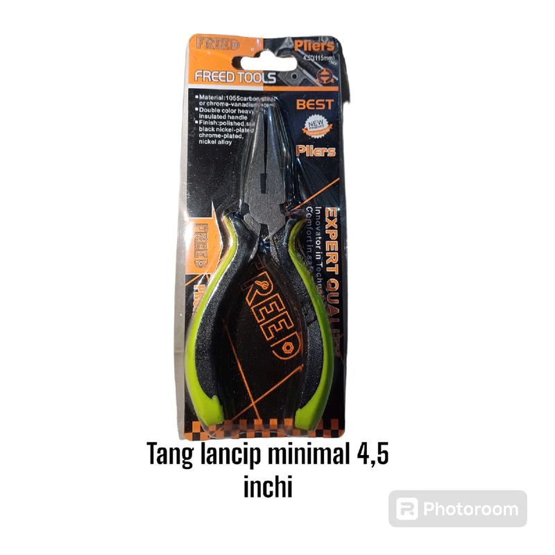 tang mini lancip 4,5 inchi freed tang jepit mini lancip - Shop | Tokopedia