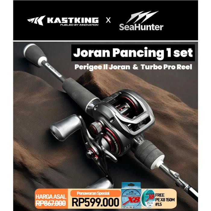 Promo [OFFICIAL] SeaHunter x KASTKING Joran Pancing 1 Set = Perigee II ...