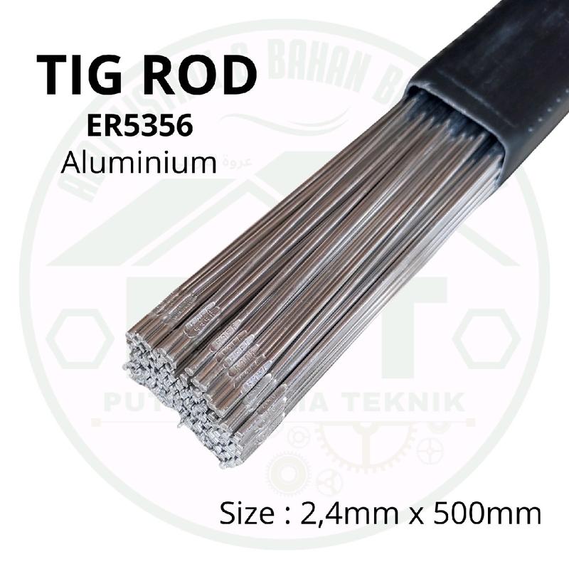 Kawat Las Tig Rod Las Argon Ukuran 2,4mm x 500mm AWS ER5356 Aluminium ...