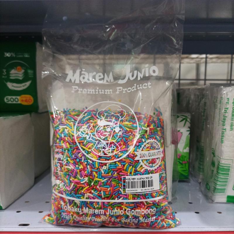 Elmer Meises Springkles Rainbow Warna 500 Gram - Shop | Tokopedia