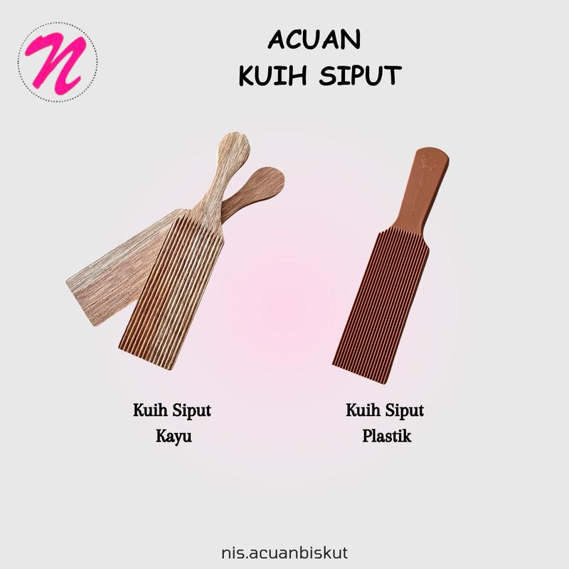 [1PCS] Acuan Kuih Siput Kayu/Plastik - TikTok Shop Malaysia