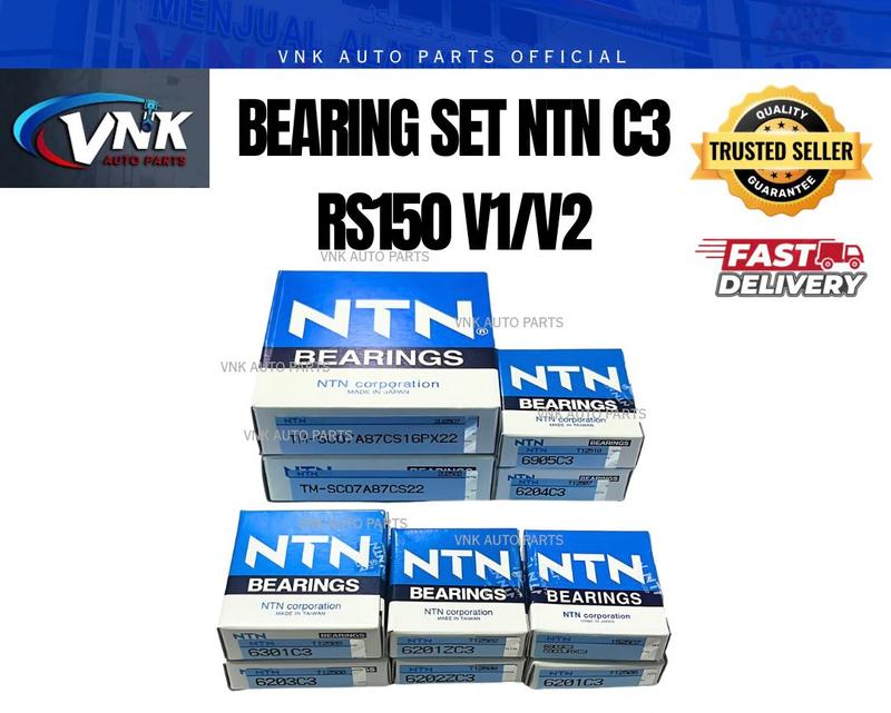 ENGINE BEARING SET NTN C3 EX5/W100/W125/SRL110/SRL115/LC 4S/LC - TikTok ...