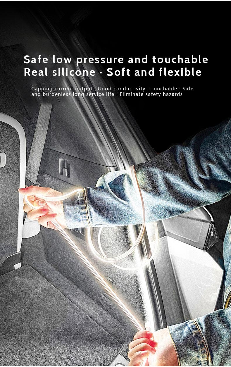 Car Trunk Flow Welcome Light,Universal Flow Lighting LED With Interior ...