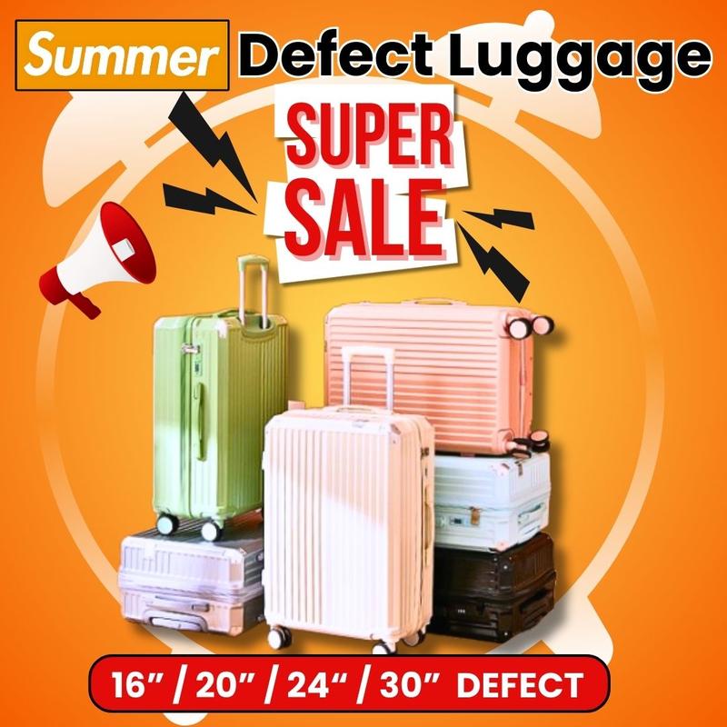 Summer Defective or Small Cracked luggage Clearance Stock PC - TikTok ...