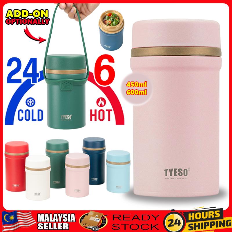 TYESO Modern Thermos Food Jar 450ml/600ml 316 Stainless Stee - TikTok ...