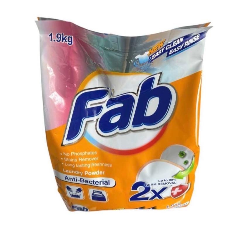 Fab Laundry Powder AntiBacterial 1.9kg - TikTok Shop Singapore