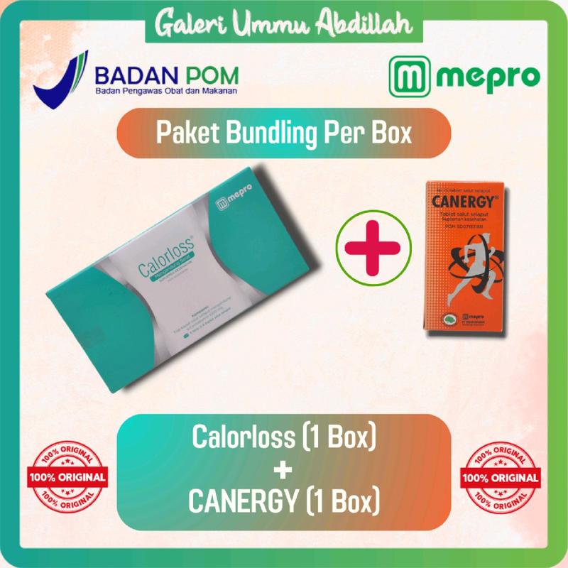Bundling Calorloss 1 box dan Canergy 1 box - Shop | Tokopedia