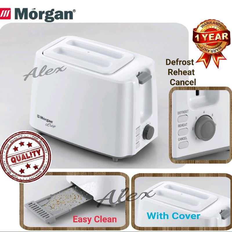 Morgan Toaster MTS-22A (with cover) - TikTok Shop Malaysia