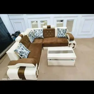 Sofa jati minimalis set meja Kayu Busa Rotan Furniture - Shop | Tokopedia