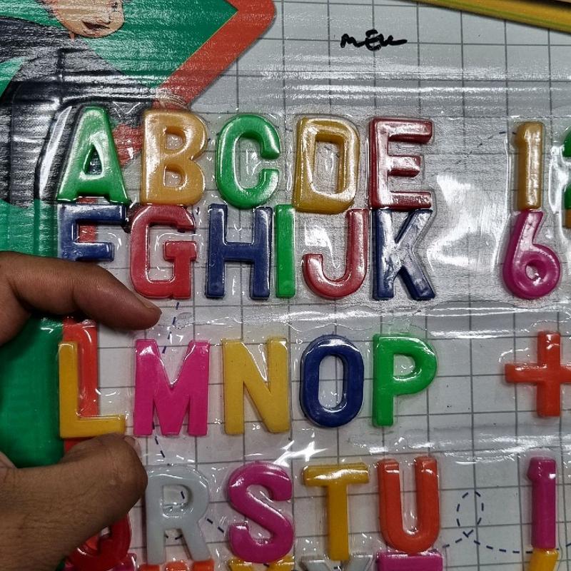 huruf dan angka PREMIUM mainan edukatif bermain sambil belajar - angka ...