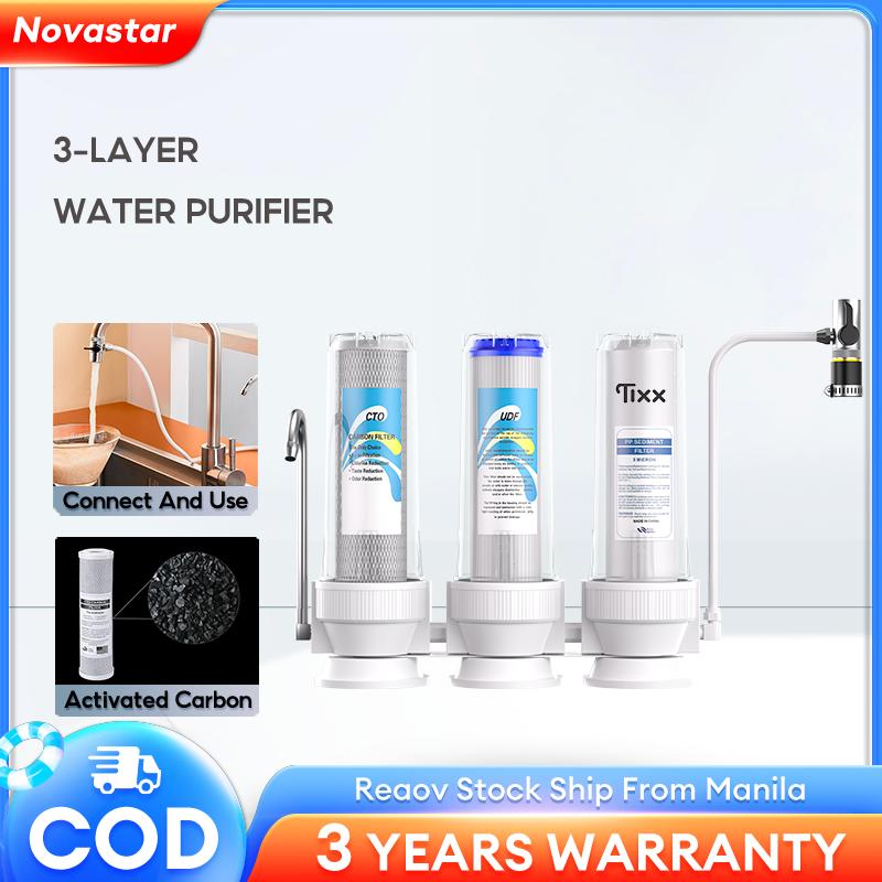 Tixx New Improved 3-Layer Filtration Water Purifier Filter for - TikTok ...
