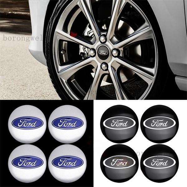 4PCS Ford Logo Wheel Center Hub Caps Cover Rim Sticker Badge - TikTok ...