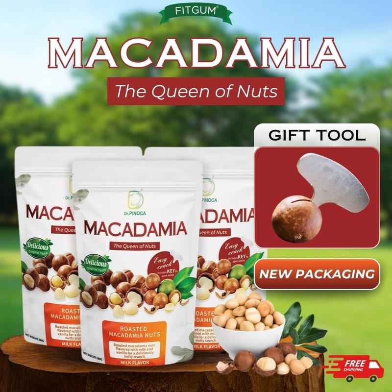 [50% OFF - Limited Deal] Dr.Pinoca Macadamia Nuts - Healthy Food - TikTok Shop Philippines