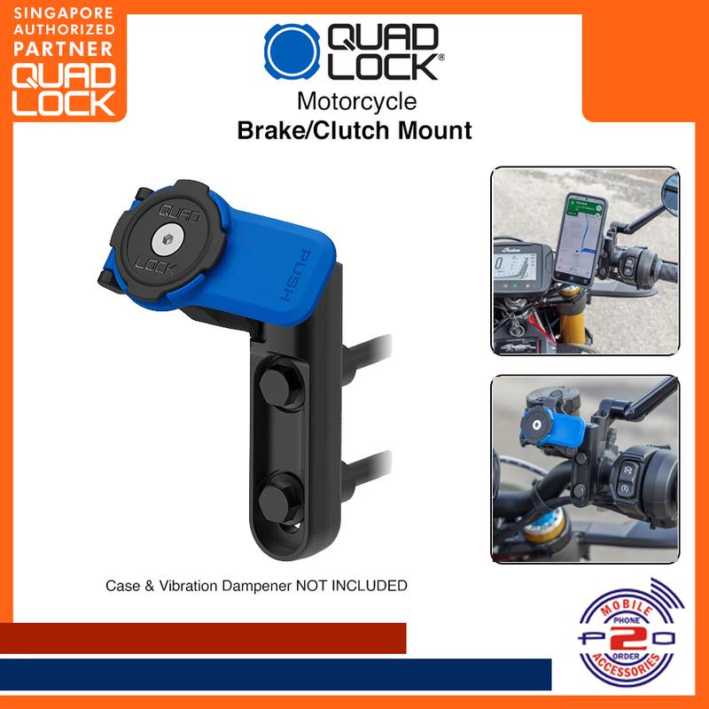 Quad Lock Phone Mount for Motorcycle - Brake / Clutch Mount - TikTok ...