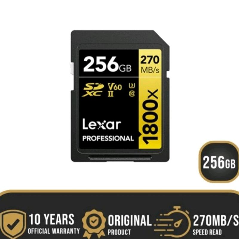 SSD Professional 1800x SDXC UHS-II V60 256GB - Memory Card 256 - Shop ...
