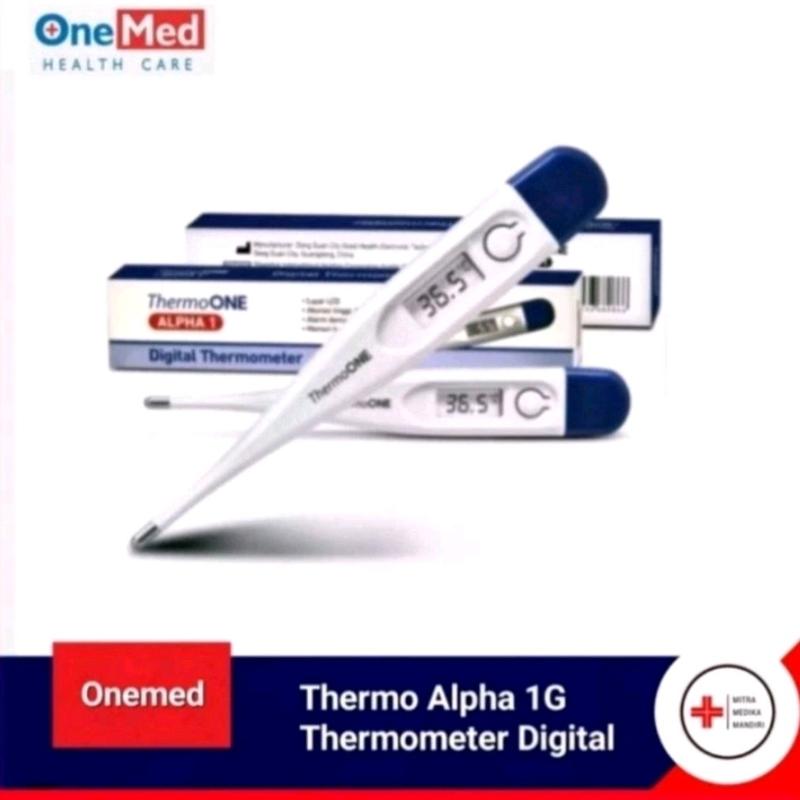 Onemed ThermoOne Alpha 1G Thermometer Digital, Layar LCD Lebar, - Shop ...