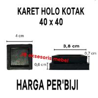 Jual [PERBIJI] KARET TUTUP PIPA HOLO KOTAK PERSEGI SEGI 40x40 mm ...