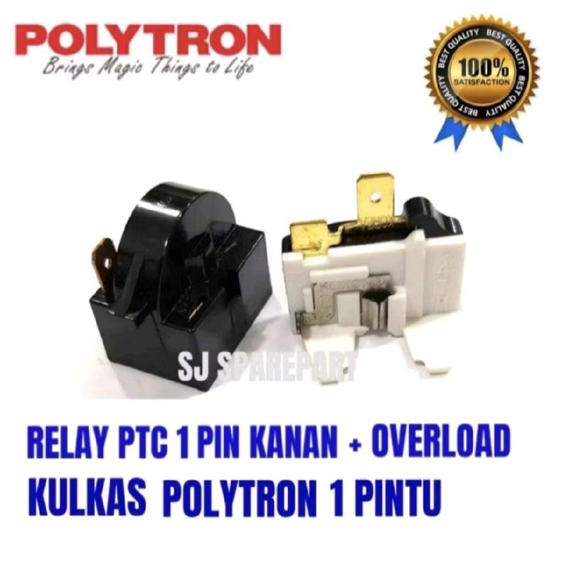 RELAY PTC OVERLOAD KULKAS POLYTRON 1 PINTU - Shop | Tokopedia