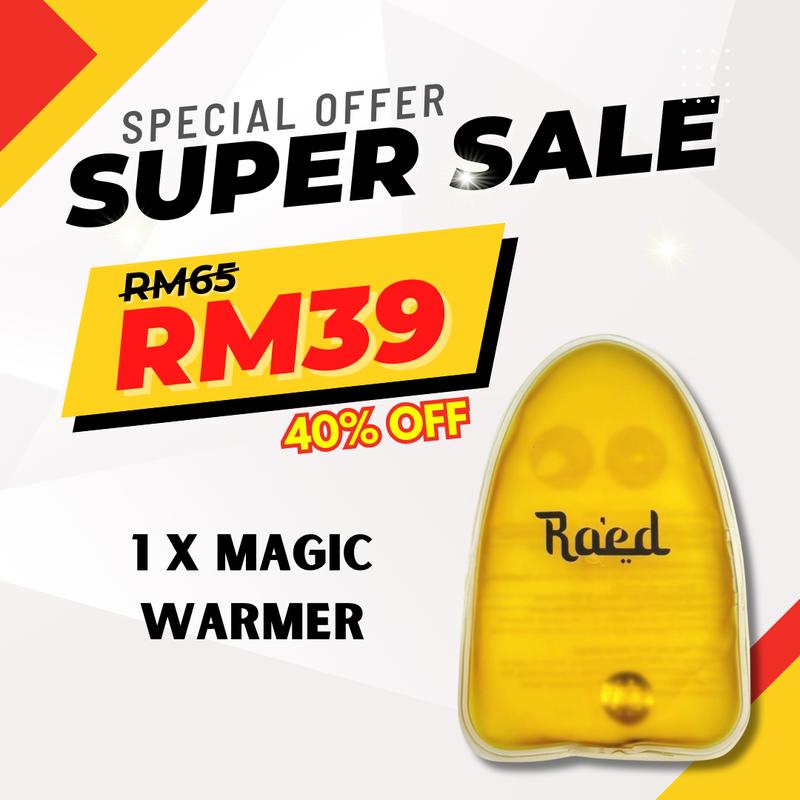 [HQ] Raed Tuam Magic Warmer - Tuam Panas Instant | 1x Warmer | Lega ...