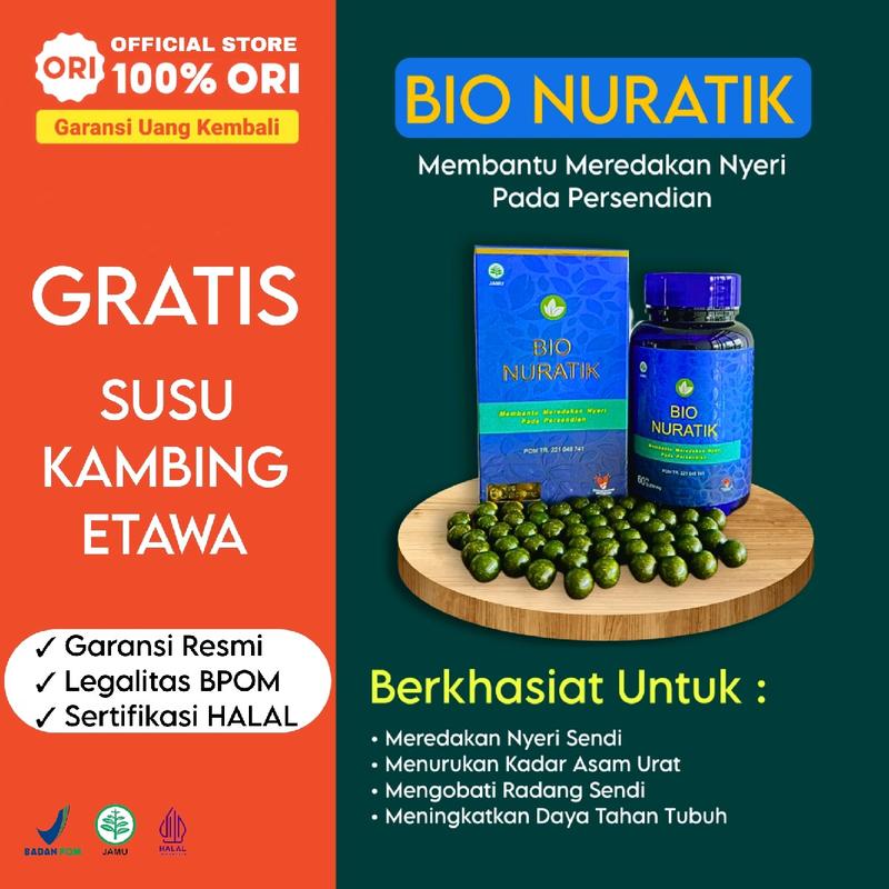BIO NURATIK Rematik Meredakan Nyeri Persendian, Tulang & Otot - Shop ...