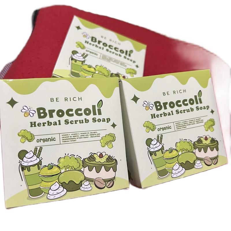 BROCOLI HERBAL SCRUB SOAP 3in 1(scrub+mask+sabun) - TikTok Shop Malaysia