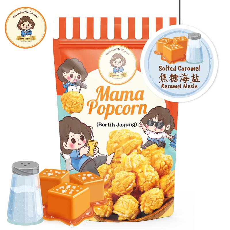 Mama Popcorn Salted Caramel Flavour (Halal certified Snack) - TikTok ...