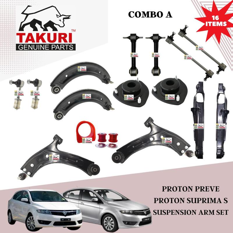 COMBO TAKURI PROTON PREVE SUPRIMA S LOWER ARM STABILIZER LIN - TikTok ...