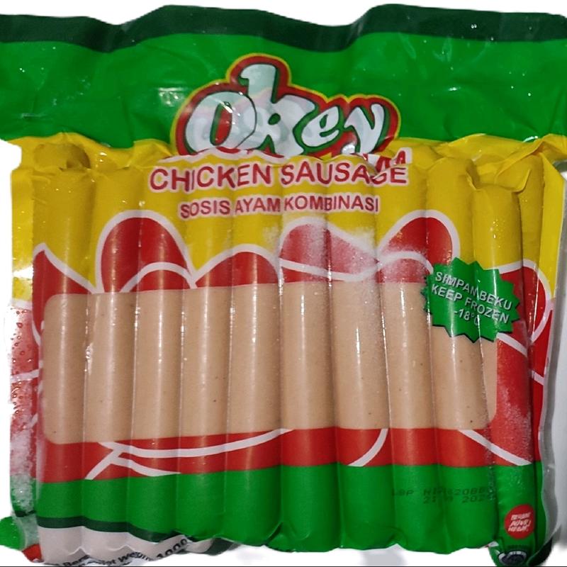 Okey Sosis Ayam 1 kg Frozen - Shop | Tokopedia