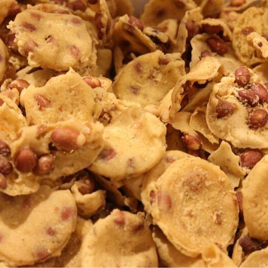 Keropok Rempeyek Mini Kacang Tanah 400g Peyek Mini Kacang Tanah ...