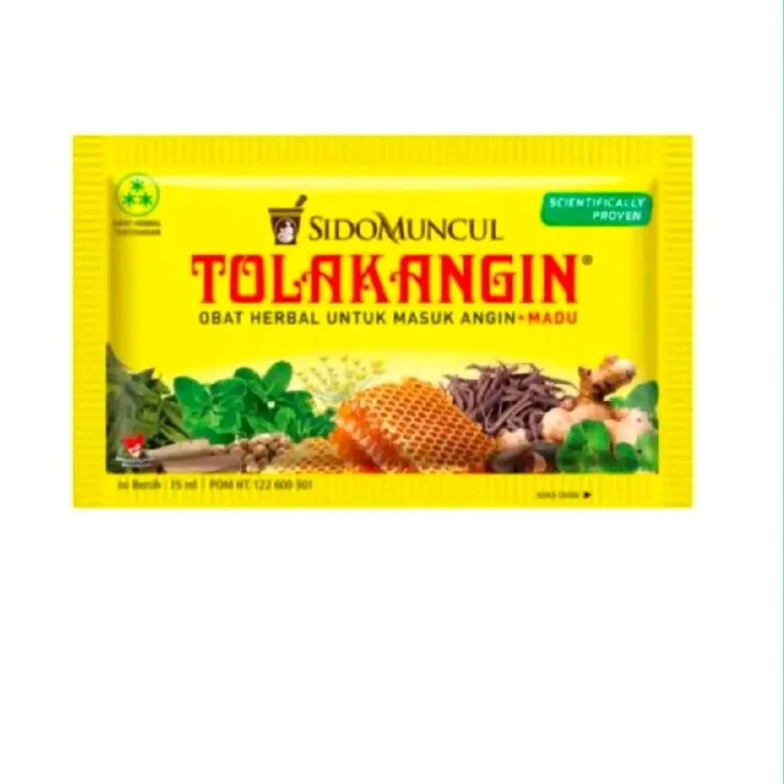 Sidomuncul Tolak Angin Cair Sachet 1 Box 12 Sachet Obat Herbal Untuk ...