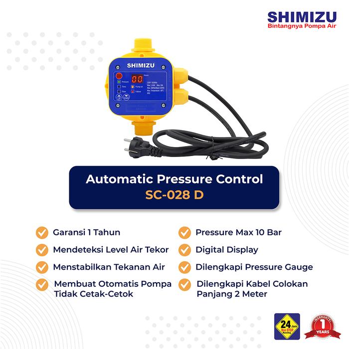 Jual Shimizu SC-028 D - Pressure Control Air - SC028D - Jakarta Utara ...