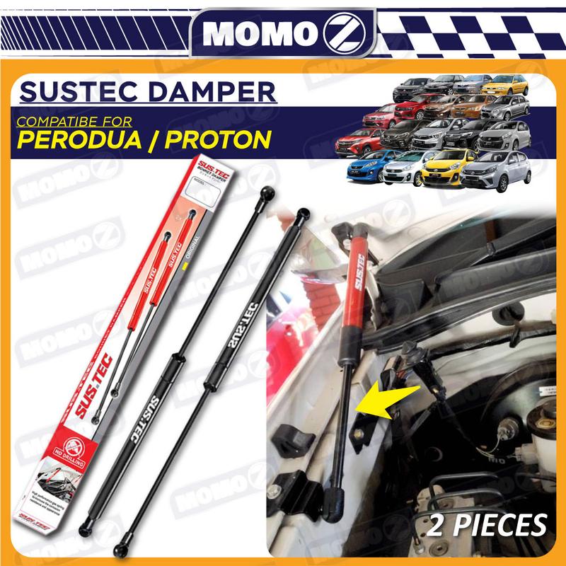 Car SUSTEC Front Rear Fit For Perodua Proton Alza Aruz Axia Ativa ...