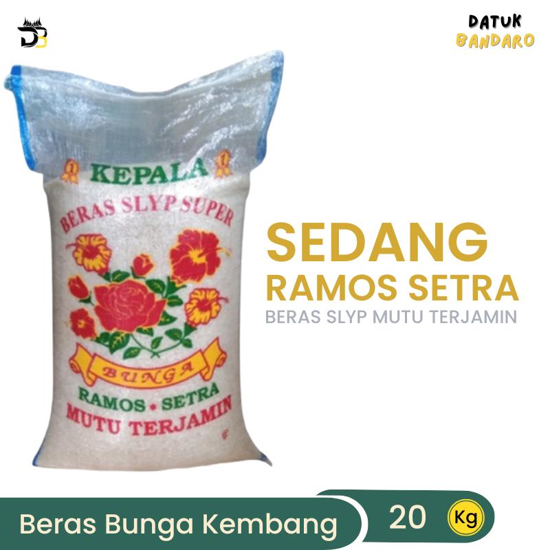 Beras CAP BUNGA 20KG SETRA RAMOS KEMBANG 20 KG Nasi Putih Rice Food ...