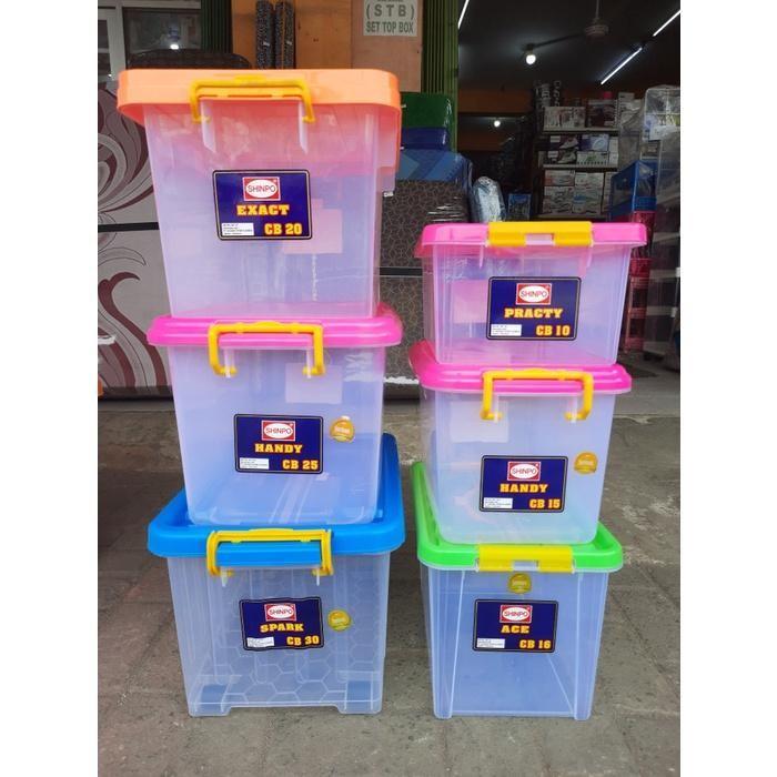 SHINPO Container Box Original Paket Murah CB7-CB8-CB10-CB12-CB15-CB16 ...