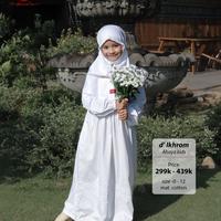 Jual Sarimbit dannis d’ihrom/Abaya dan takwa dannis putih - Koko, Xl ...