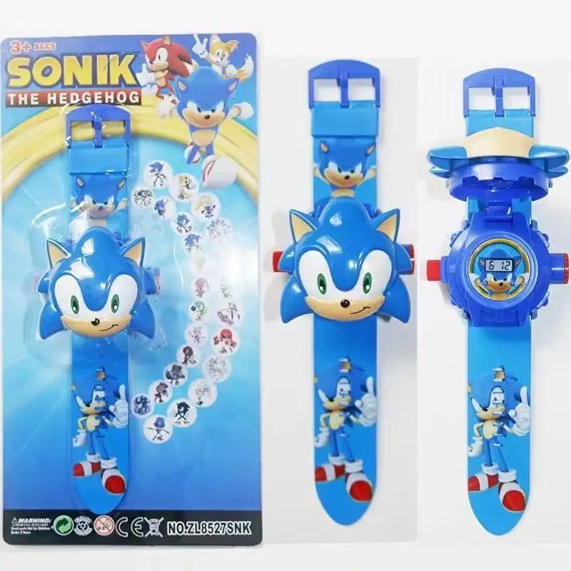 Jam Tangan Unjuran 3D Kartun Sonic The Hedgehog, 24 Corak, Jam - TikTok ...
