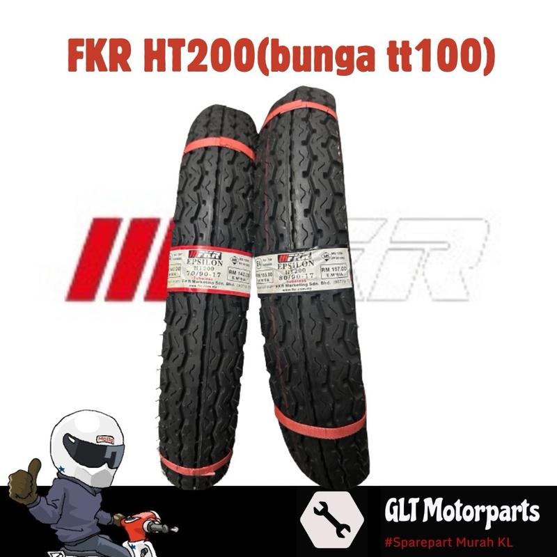 2024 FKR Ht200 TUBELESSS(bunga TT100) SIZE 17” & 18" Motorcycle ...