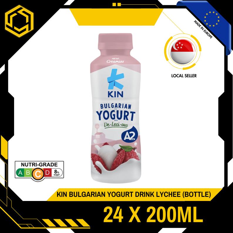 KIN Bulgarian Yogurt Drink Lychee 200ML X 24 (BOTTLE) - TikTok Shop ...
