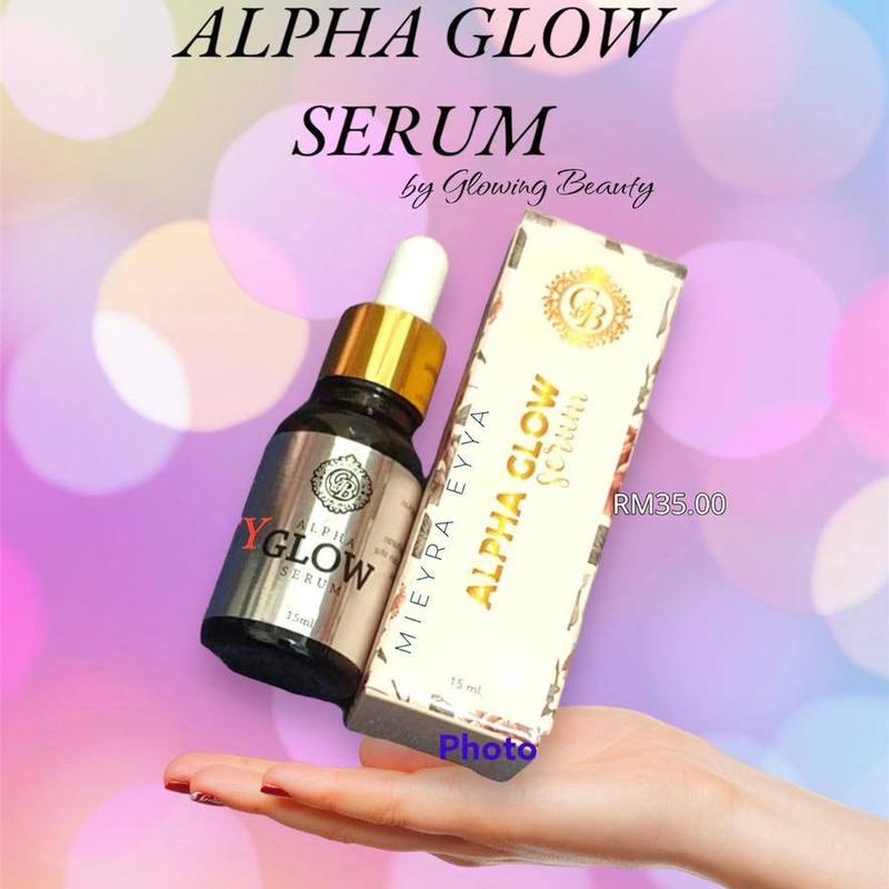 ALPHA GLOW SERUM ORIGINAL GLOWING BEAUTY GB + FREE GIFT - TikTok Shop ...