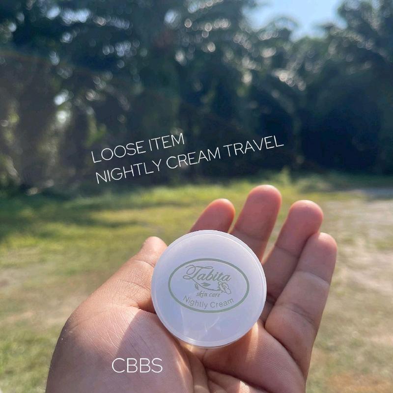 NIGHLY CREAM 10GRM TRAVEL SET TABITA SKINCARE - TikTok Shop Malaysia